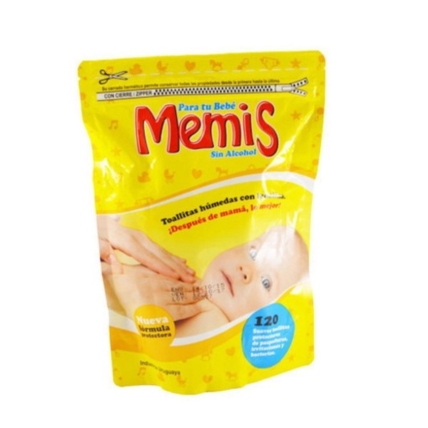 REPUESTO TOALLITAS MEMIS X 120 UNIDADES – Distribui2